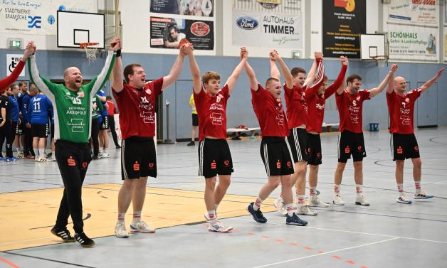 Handballer des TuS Bramsche untermauern ihre Aufstiegsambitionen