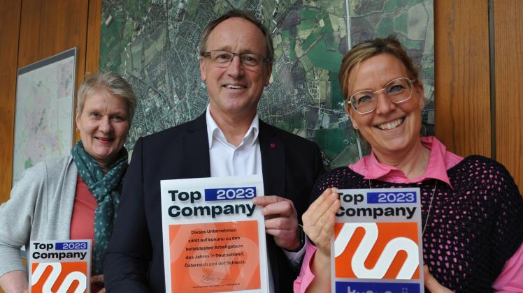 Stadt Elmshorn als „Top Company 2023“ ausgezeichnet