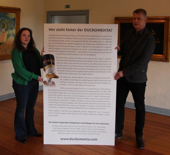 Diese Kunstwerke bringt die Duckomenta mit nach Papenburg