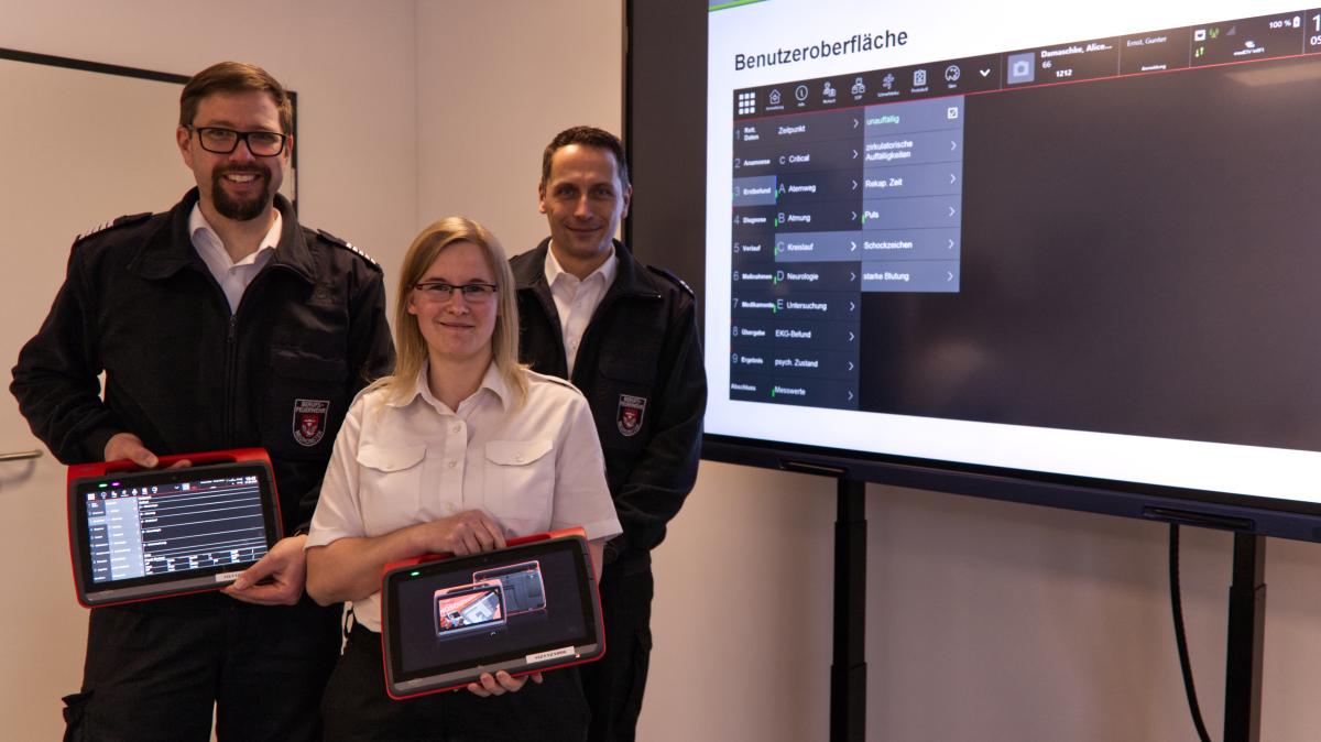 Neumünster: Tablets für den Rettungsdienst