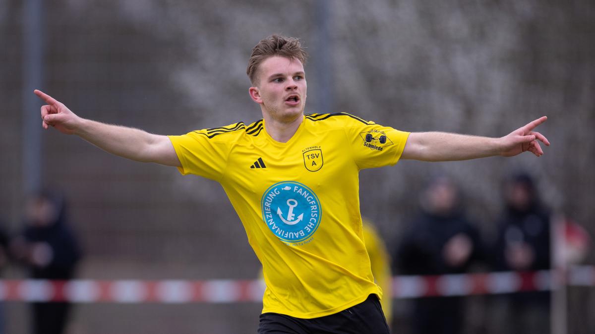 TSV Altenholz: Stürmer Jonas Schäfer mit Doppelpack gegen SVT | SHZ