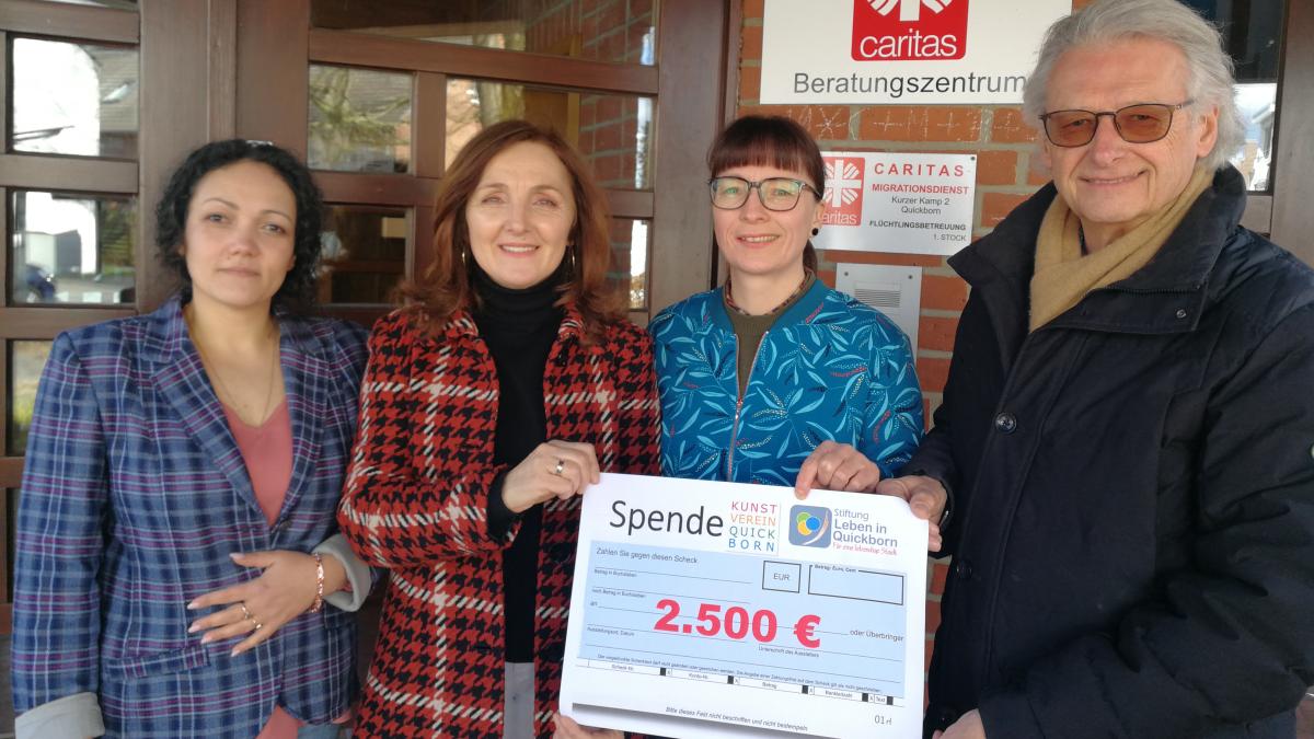 Neues Team am Quickborner Rathaus-Empfang