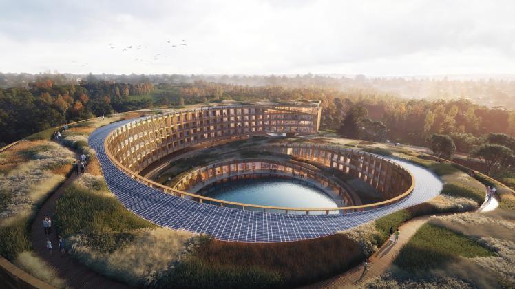 Malente: Architekt Teherani plant einzigartiges Hotel in Krummsee