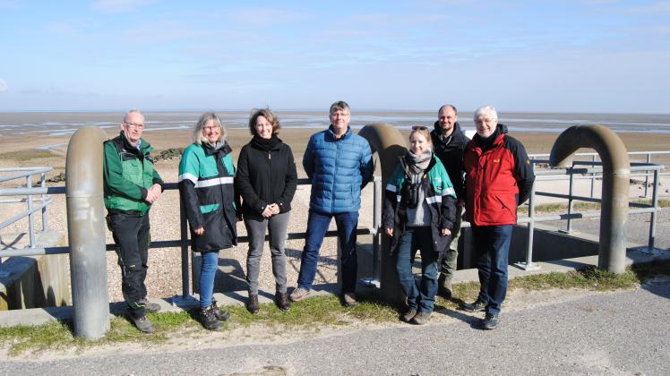 Die Deiche auf Föhr müssen regelmäßig überprüft werden
