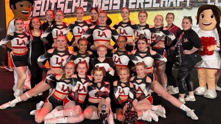 Cheerleading: Die Lieth Allstars werden Deutscher Vizemeister