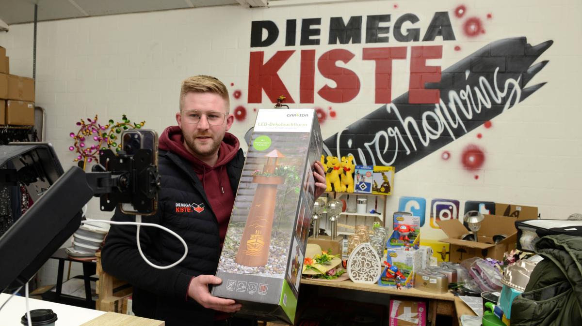 Shoppen vom Sofa: Sonderpostenmarkt Merzen mit Show im Internet