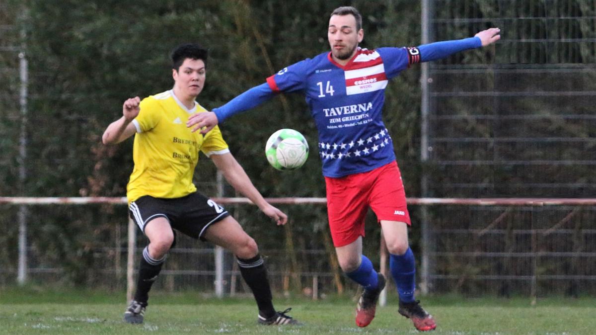 Fußball-Bezirksliga: Cosmos Wedel besiegt TuS Hasloh | SHZ