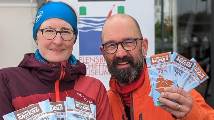 Radler liefern Bio-Schokolade von Flensburg nach Amsterdam