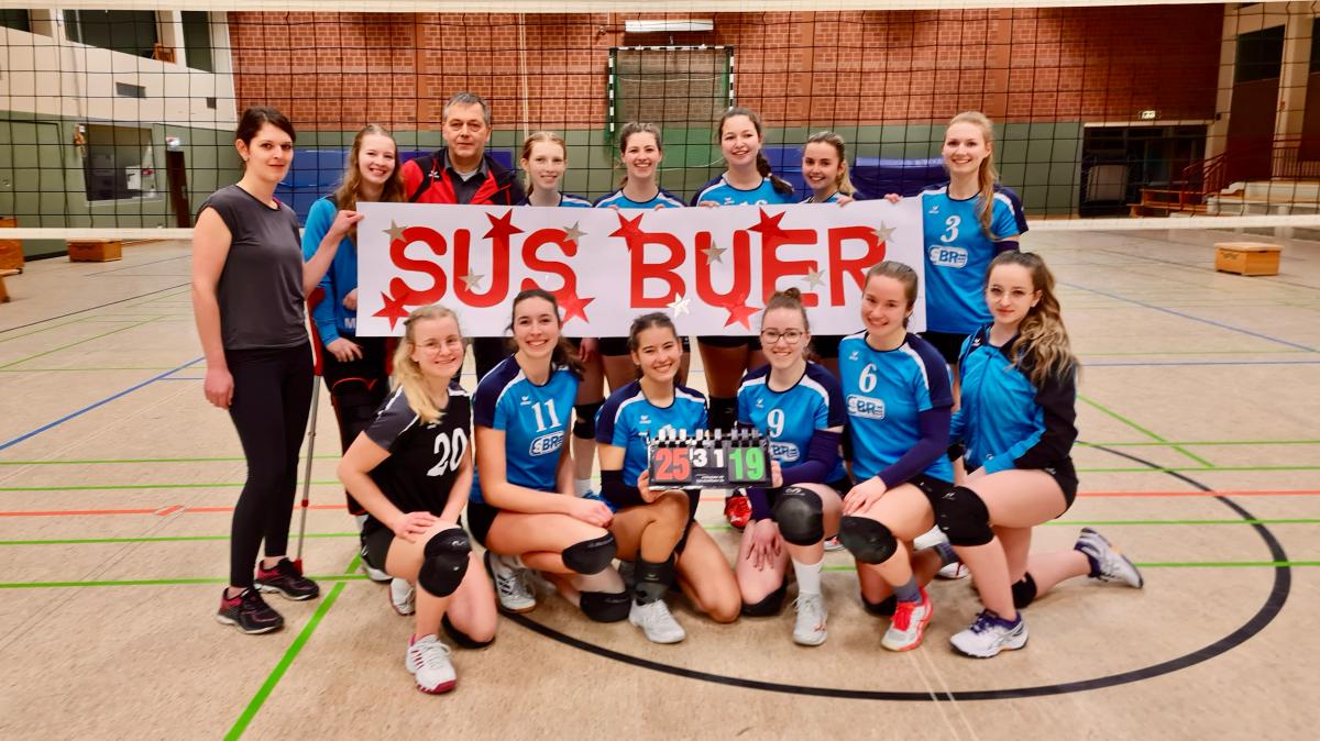 Volleyballfrauen: Positive Bezirksliga-Saisonbilanz des SuS Buer