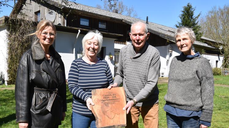Christian Winkel vom Verein „Plaggenhacke“ referiert in Klappholz