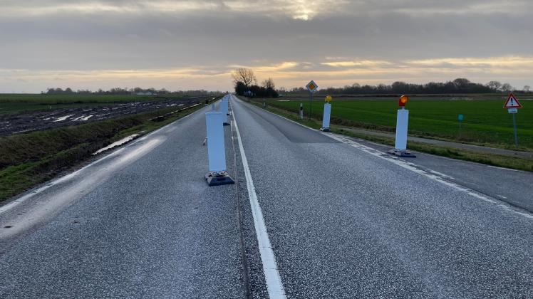 Vollsperrung Der B5 Bei Oldenswort Ab 24 April Bis Herbst
