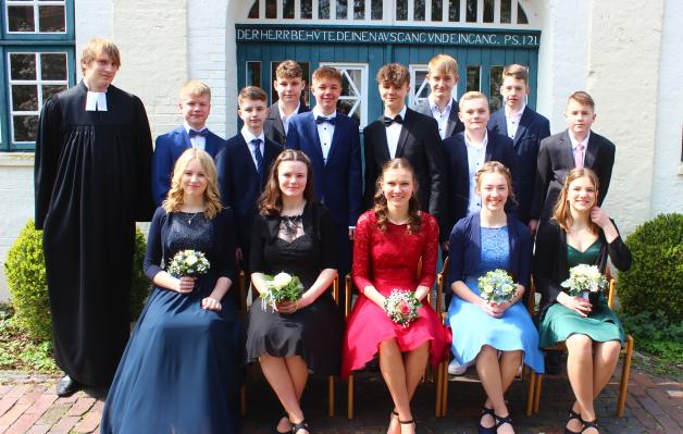 Fotos von den Konfirmanden in Delmenhorst, Ganderkesee und Stuhr