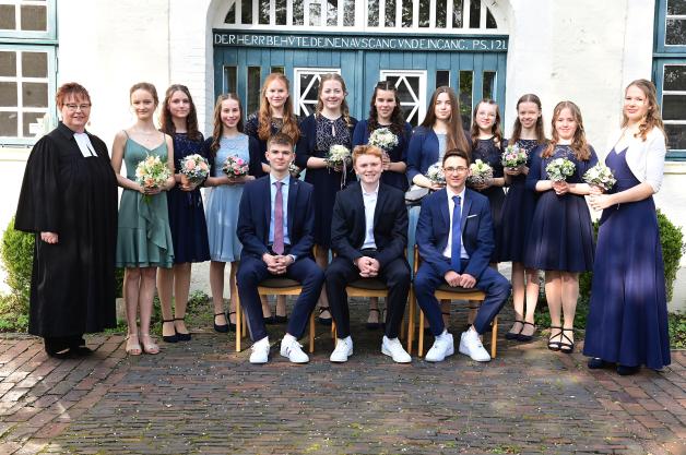 Fotos von den Konfirmanden in Delmenhorst, Ganderkesee und Stuhr