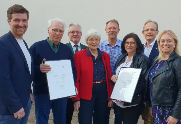 Eberhard Splete und Bueraner Schützen für Engagement geehrt
