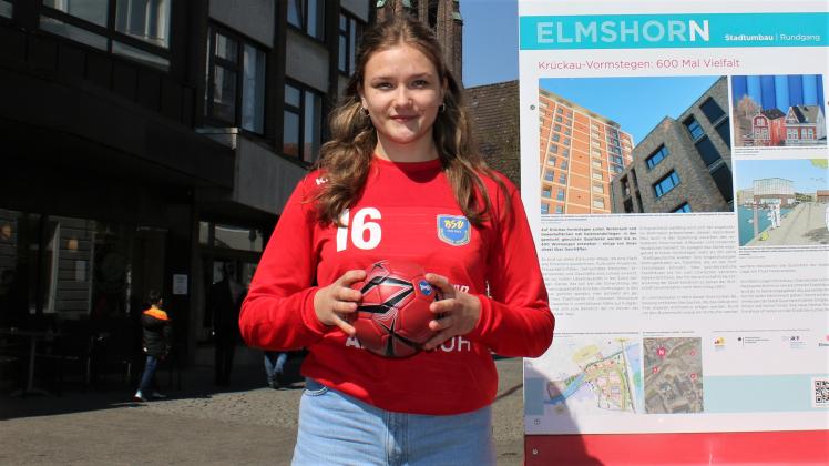 Handball: So kam die Elmshornerin Anna Franz in die Bundesliga