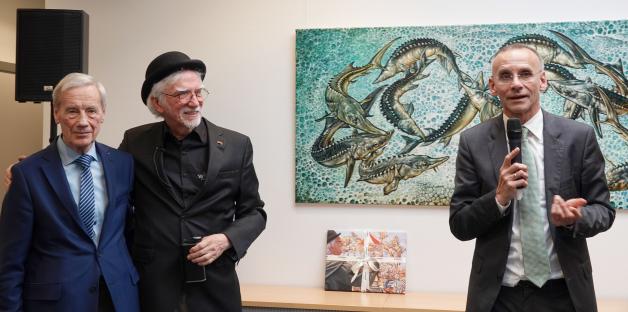 Jens Rusch: Ausstellung mit Stör-Bild bei Itzehoer Versicherungen