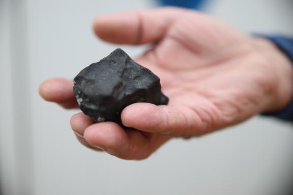 So sieht der Meteorit von Elmshorn aus