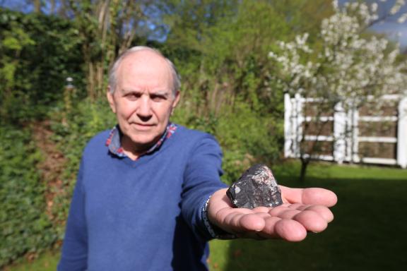 So sieht der Meteorit von Elmshorn aus