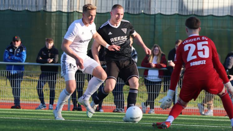 Fußball-Kreispokal: Heider SV gewinnt glücklich in Wilster