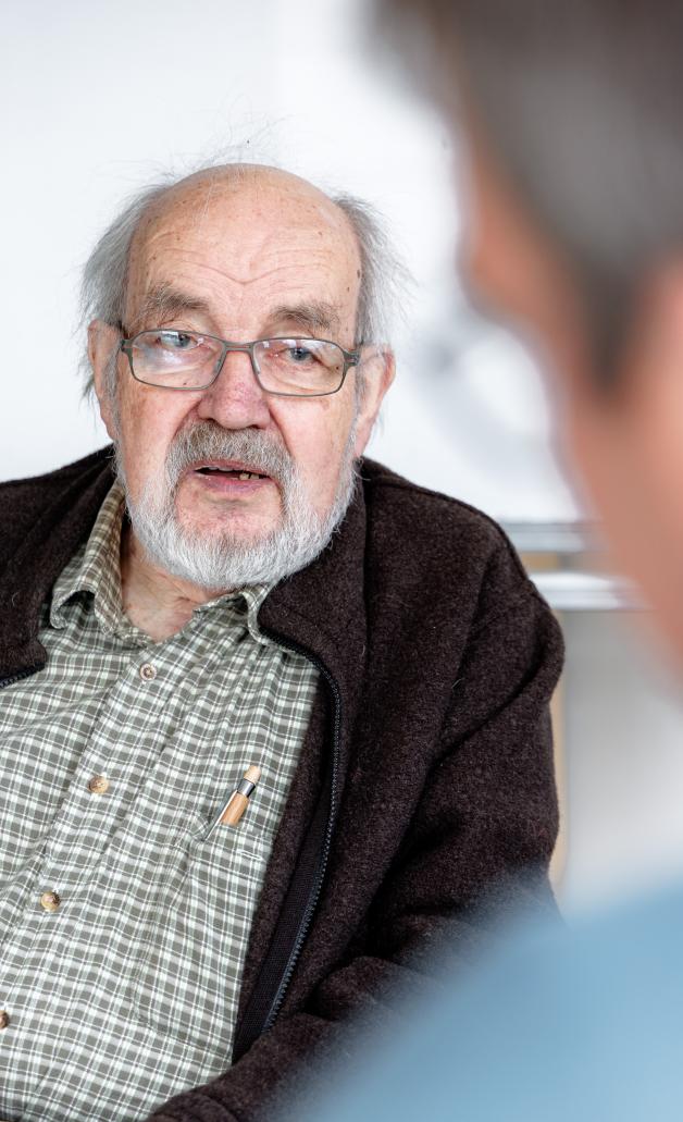 Mit 82 Jahren tritt Joachim Germer nochmal für die Grünen an