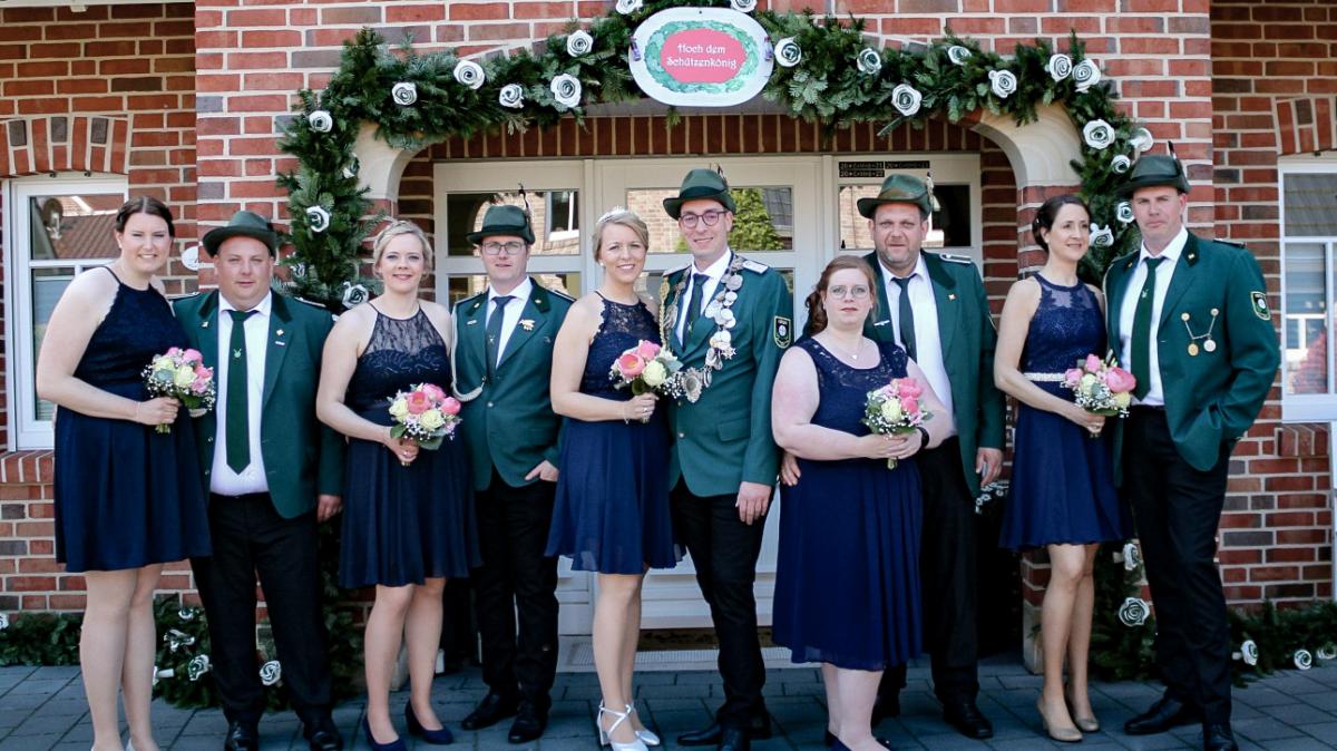 Martin Borker regiert die Bürgerschützen in Meppen-Versen