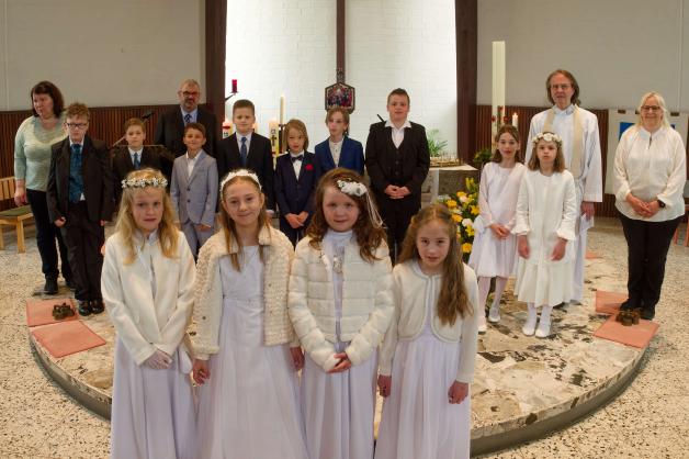 Fotos von den Konfirmanden in Delmenhorst, Ganderkesee und Stuhr