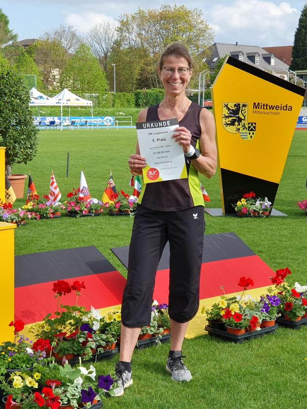 Itzehoer Läuferin Ute Krause Fünfte bei Deutschen Meisterschaften