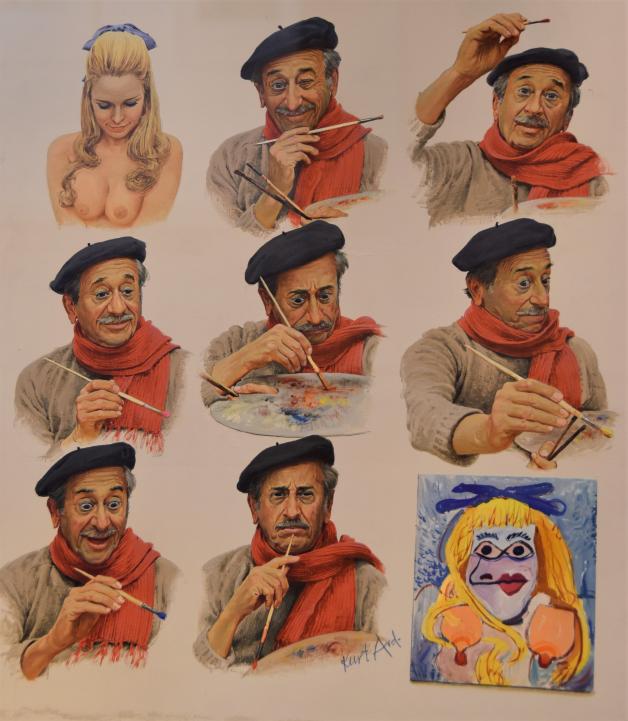 Eutin: Titelbilder der Hörzu von Kurt Ard im Ostholstein-Museum