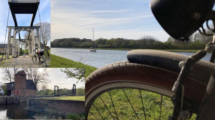 Radtour am Nord-Ostsee-Kanal mit zwei historischen Schleusen