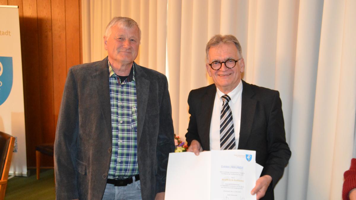 Ehrungen für langjährige Stadtvertreter in Glückstadt