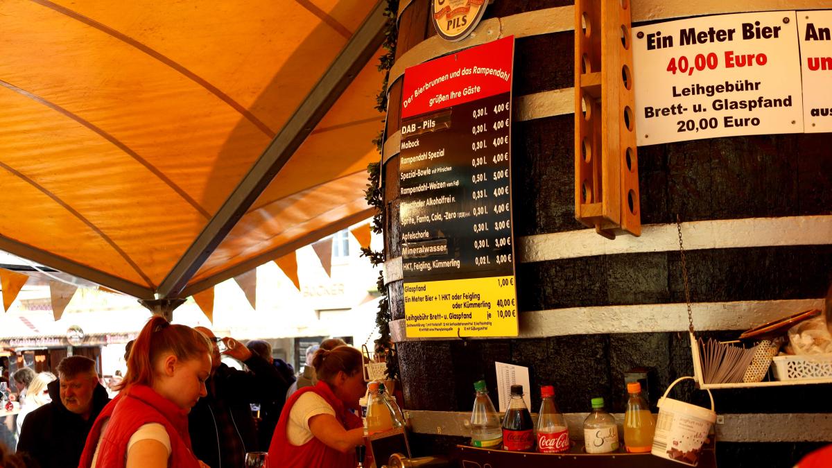Maiwoche 2023: Das sind die Preise für Bier und Bratwurst