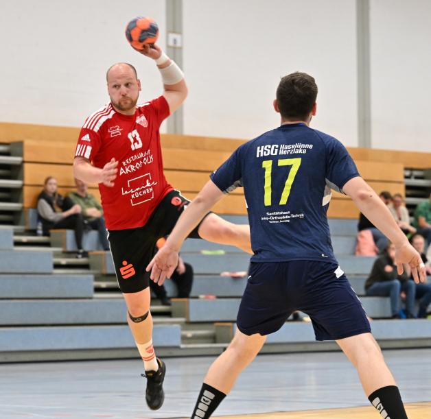 Landesliga-Handballer des TuS Bramsche feiern Vizemeisterschaft