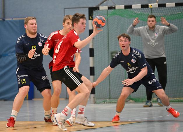 Landesliga-Handballer des TuS Bramsche feiern Vizemeisterschaft