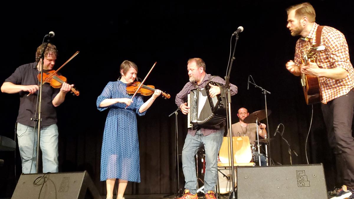 Gleich zwei Bands lieferten bei Folk Baltica in Eckernförde ab