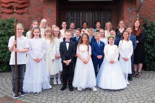 Fotos von den Konfirmanden in Delmenhorst, Ganderkesee und Stuhr