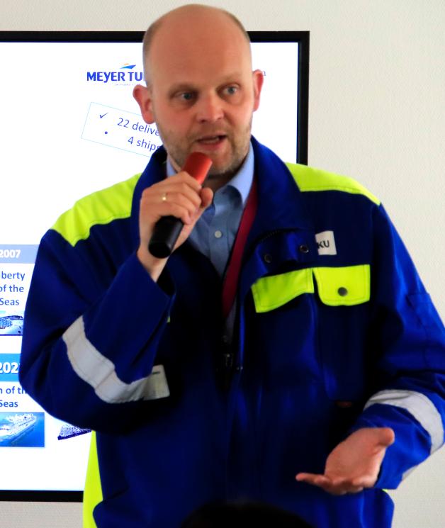 Weltgrößtes Kreuzfahrtschiff: So entsteht es bei Meyer Turku
