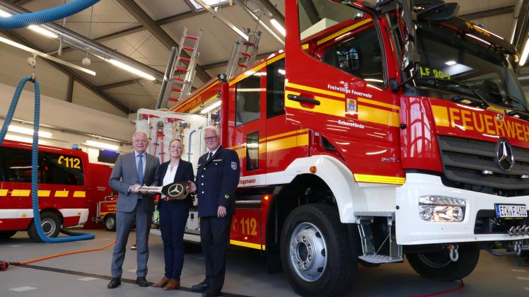 Freiwillige Feuerwehr Eckernförde bekommt neues Löschfahrzeug