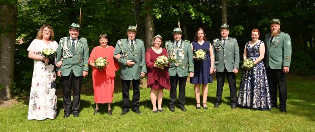 Bernd und Sarah Korte regieren Schützen in Aschendorfermoor