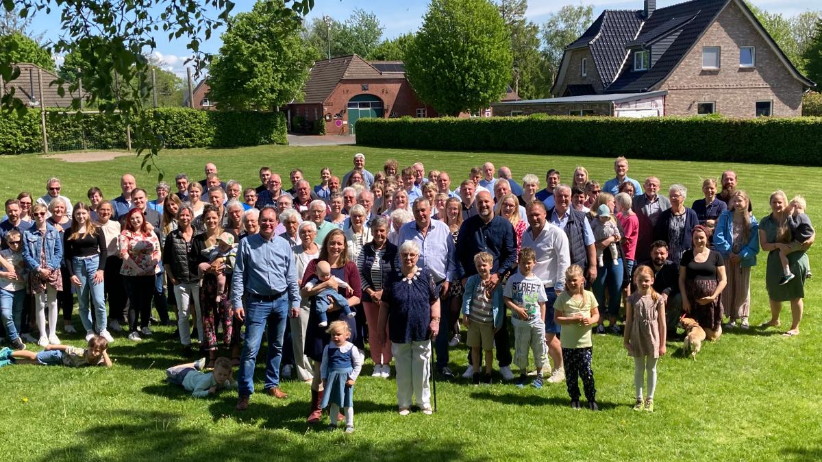 Familientreffen der Großfamilie Hasche in Drage