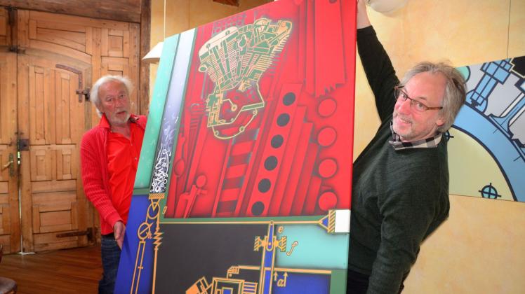 Michael Mattern: Ausstellung im Itzehoer Kulturhof naht