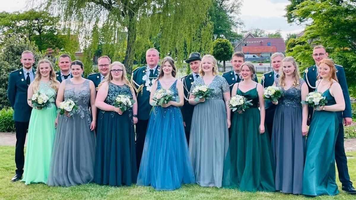 Schützenverein St. Hubertus Rütenmoor: Leines Riepe ist König