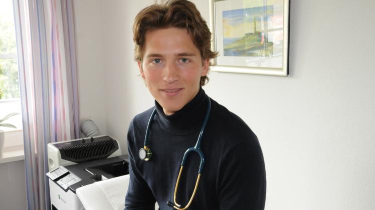 Einsatz in Bad Essen: Jonathan Rottmann will Landarzt werden