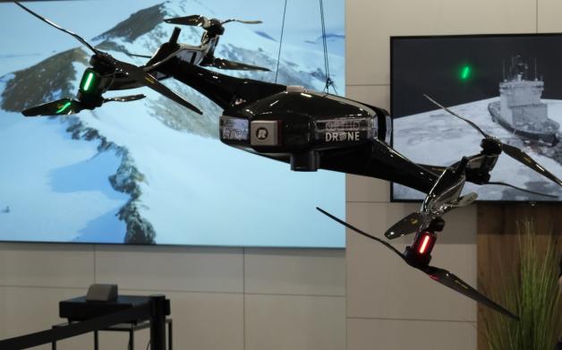 Greentec-Campus in Enge-Sande: Drohnen-Test in der Offtec-Welle