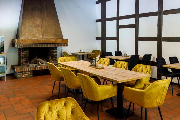 Wie das Café Santa auf Burg Wittlage aussieht und wann es öffnet