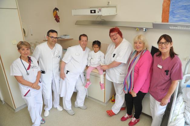 Kind aus Kabul in Papenburg: Marien-Hospital hilft Mutahera