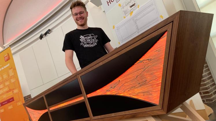 Diese Werke gab es bei „Tischler & Kunst“ in Delmenhorst zu sehen