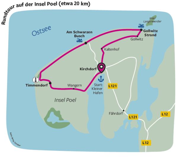 Radeln mit Meerblick: Eine Rundtour auf der Insel Poel | NNN