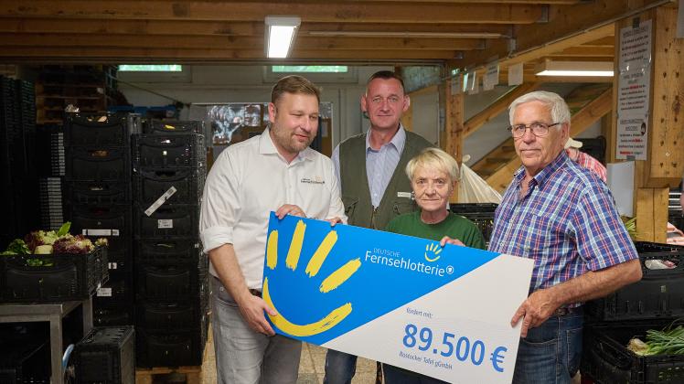 Deutsche Fernsehlotterie spendet an Rostocker Tafel | NNN