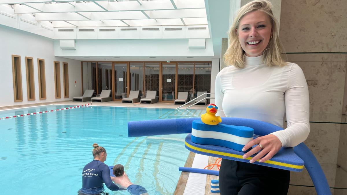 Lena Mylin nimmt Menschen auf Sylt die Angst vor dem Wasser