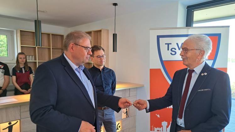 Neues Sportlerheim für Niebüll fertig